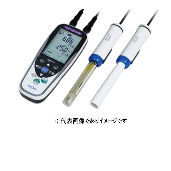 ■水質計本体+pH1m+EC1m MM42DP-1-1AA0 MM-42DP+MM4-pH+MM4-ECの特長●マルチ水質測定器 マイラナ mylana シリーズです●水質測定器本体とpHプローブ、ECプローブのセットです●pH測定と、電気...