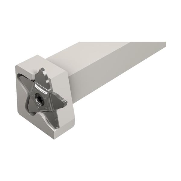 ■ペンタカット用ホルダー 直角タイプ PCHPR/LPCHPR 20-34 の特長●経済性に優れる5コーナー使いで幅広いレパートリーでホルダー左右から機上にて簡単迅速にチップ交換が可能です●17タイプ：小物部品加工用。最大溝加工深さ-4.0...