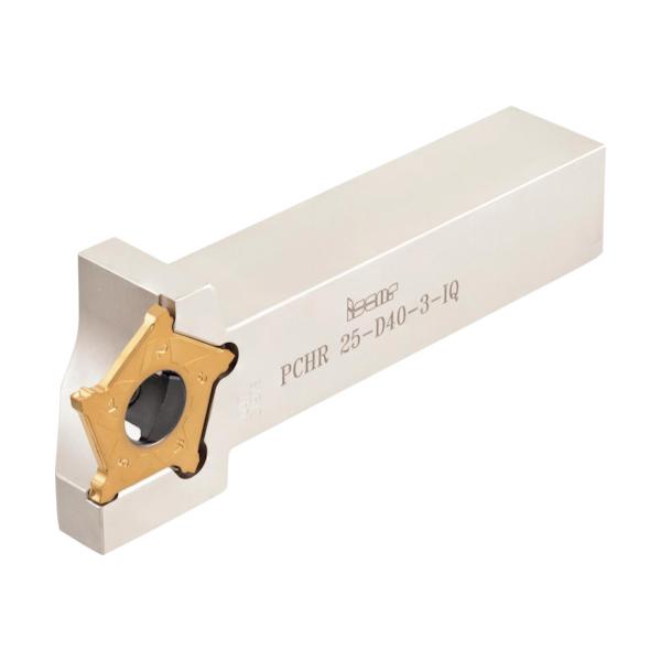 ■溝入れ・突切り工具 ペンタIQグリップ用ホルダー PCHR/L-D-IQ 幅16mm 高さ16mm 全長135mmPCHR 16-D40-3-IQ の特長●高経済性、5コーナー使いで機上にて簡単迅速にチップ/コーナー交換可能です●チップ全...