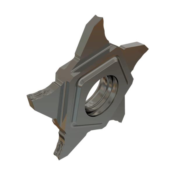 ■ペンタカット チップ PENTA 24R/L-Z IC1008PENTA 24L150Z06D IC1008の特長●ホルダーの左右方向から、機上で簡単迅速にチップ交換が可能です●5コーナー使いチップで経済性に優れています●溝入れ、突っ切り...