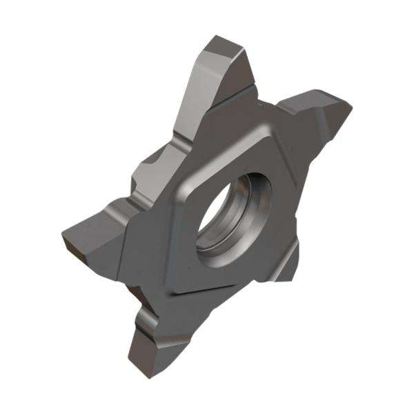 ■ペンタカット チップ PENTA 24N-RS/LS IC908PENTA 24N080NF010RS の特長●ホルダーの左右方向から、機上で簡単迅速にチップ交換が可能です●5コーナー使いチップで経済性に優れています●溝入れ、突っ切り加工...