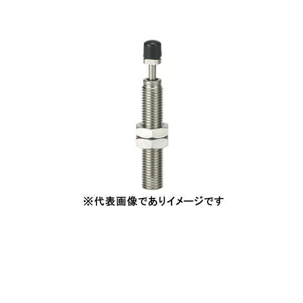 ■ショックアブソーバ SRJ0806LUの特長●外径ねじサイズ：8mm●ストローク：6mm●ウレタンキャップ付き●六角ナット2ケ●最大吸収エネルギー(J)：1 ※20〜25℃時●外径ねじサイズ(mm)： 8×1●ストローク(mm)：6●衝突...