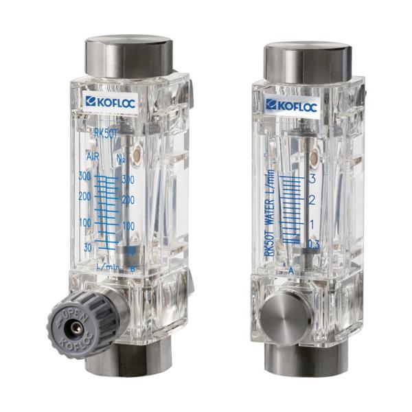 ■大流量用樹脂製フローメーター RK50T-V-3/8-AIR/N2-200L/MINの特長●小型・軽量の大流量用樹脂製フローメータです●精度：±5%F.S.※流体や流量等の諸条件により多数のバリエーションがあるため、必ず型式をご確認の上ご...