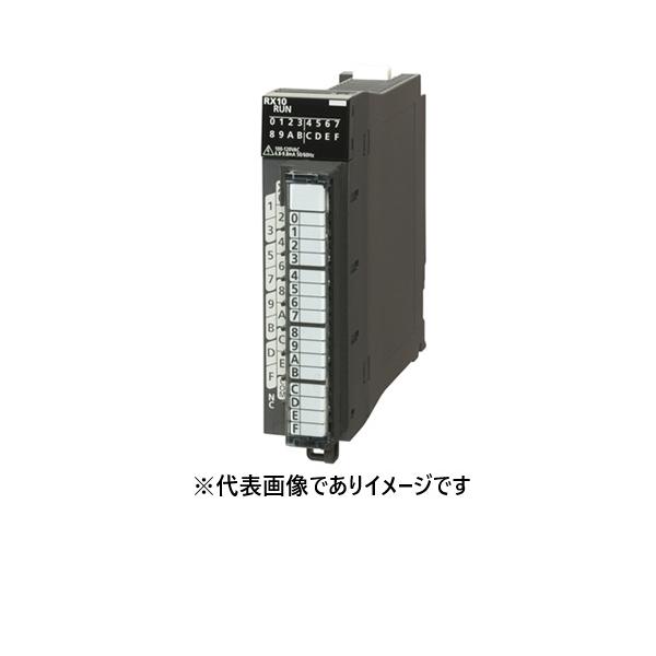 ■シーケンサ RX10の特長●AC入力：16点 AC100〜120V 8.2mA (AC100V, 60Hz)/6.8mA (AC100V, 50Hz) ●応答時間：20ms 16点1コモン 18点端子台●適合規格：UL cUL CE(EM...