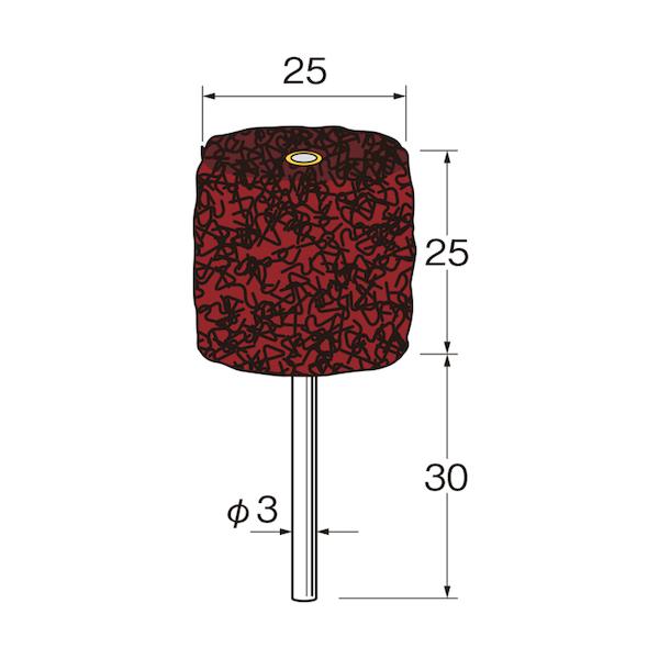 ■スポンジサンダー外径(mm):25粒度(#):320軸長(mm):30 S2103の特長●オープン構造のためほとんど目詰まりがありません●材料を削らず表面だけを仕上げます●柔軟性があるため曲面部分の仕上げにも適しています●酸化皮膜のサビと...