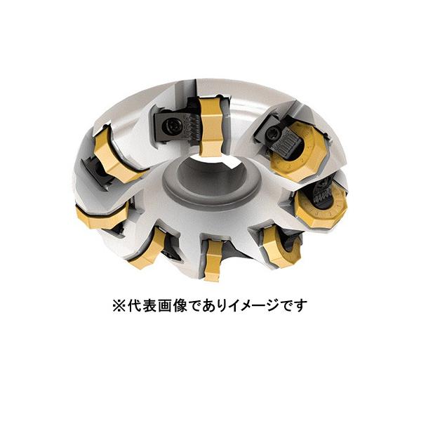■ヘリドゥ フェースミル SOF45WG-R26SOF45WG D100-06-32-R26 の特長●重切削用フェースミルです●フライス加工用●刃数CICT(枚)：6●切削径DC(mm)：104.1●切込角KAPR(°)：44●最大切削径D...