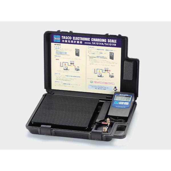 ■高精度チャージングスケール TA101FBの特長●センサー付ボンベの内容量・回収量管理にご利用いただけるはかりです●小型(395×285×65mm)・軽量(3.9kg)・省電力設計●ライト付で、暗い場所でもインジケータの数字が読み取れます...