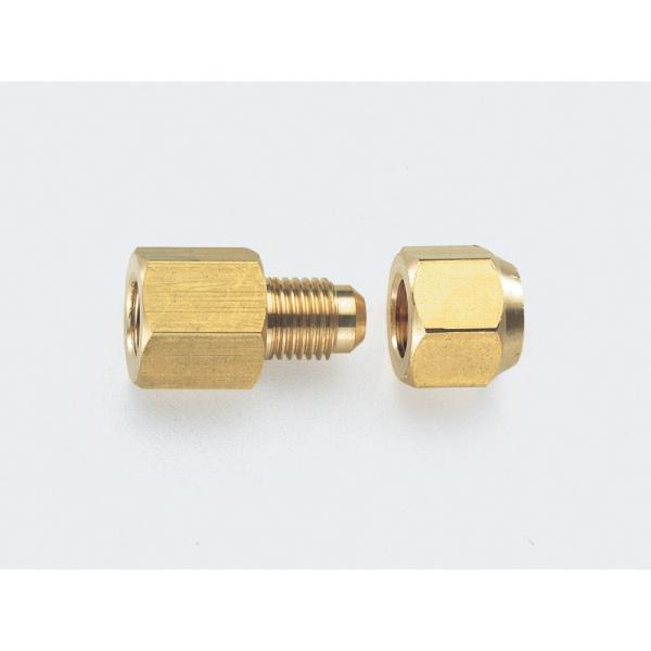 ■ゲージフィッティング3/8PFX1/4F 3ケ TA260F-5の特長●新冷2種対応ナット●銅パッキン付(G用)●メスG3/8″●オス1/4″フレア●1パック3ヶ入●ナット付メーカー：イチネンTASCO(イチネンタスコ)