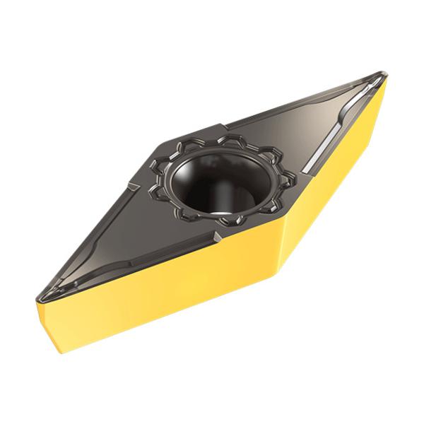 ■ISO旋削 チップ VCMT-F3P IC807VCMT 110302-F3P IC807 の特長●鋼の中仕上げ〜仕上げ加工用です●旋削加工用●チップ形状：35°菱形●切刃長L(mm)：11.10●厚さS(mm)：3.18●コーナ半径RE...