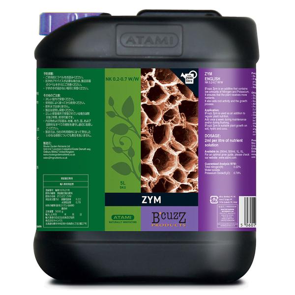 根の発達を促し、植物の病気や菌類に対する抵抗力を高めます。（土壌改良剤）B'CUZZ ZYMは、枯れて不要になった根を確実に分解します。根の分解によって貴重なミネラルや糖分が土壌環境内で再利用可能になります。また根領域の「お掃除（枯れた根を...