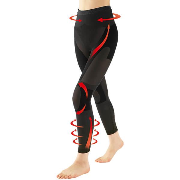 ●送料：660円（通常）6つの効果でグングン歩ける足腰に！●ナイロン80％・ポリウレタン20％●日本製※セット商品のうち一部のみの交換・返品はお受けできません。肌着・衛生用品類の場合、開封後の交換・返品は、弊社の規定によりお受けしておりませ...