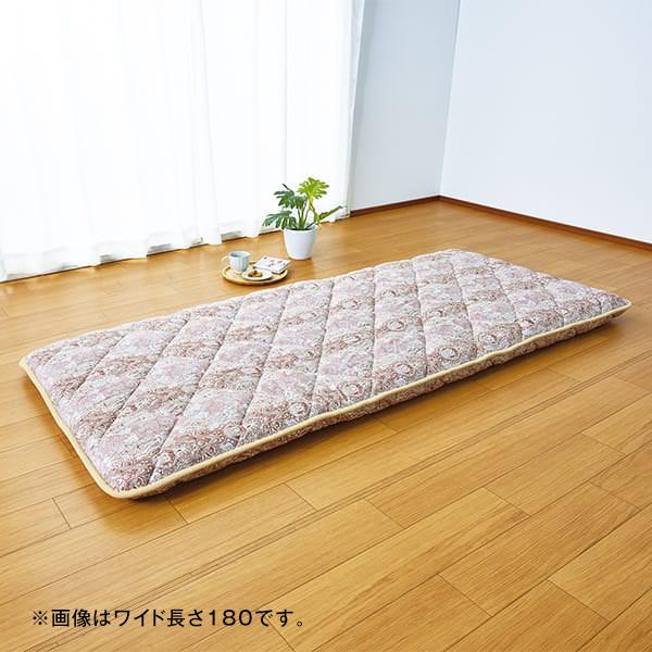 ●送料：880円（大型商品のため、送料は別途頂きます）ふかふかお布団みたいで快適！●(約)／＜長さ120＞幅60×厚さ6cm、1.7kg(詰め物1.4kg)、＜長さ180＞幅60×厚さ6cm、2.6kg(詰め物2.1kg)、＜ワイド長さ18...