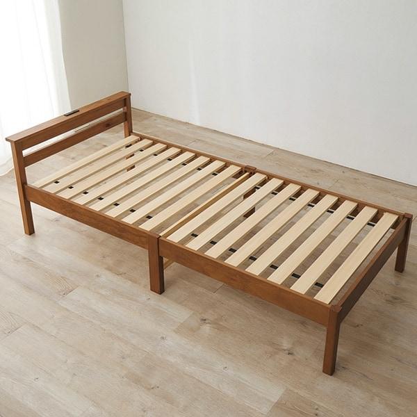 ●送料：4620円（大型商品のため、送料は別途頂きます）すのこ＋畳の“いいとこ取り”木製ベッド！●(約)／幅100×長さ207.5×高さ65(床面高36)cm、12kg●＜本体＞天然木パイン(ラッカー塗装)、＜マット＞表面：い草100％、中...