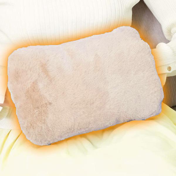 ●送料：660円（通常）お湯を使わず、繰り返し使える蓄熱式の湯たんぽです【湯たんぽサイズ(約)】26×17cm【カバーサイズ(約)】28×19cm【蓄熱コード長さ(約)】74cm【定格電圧】AC100V 50/60Hz【定格消費電力】300...