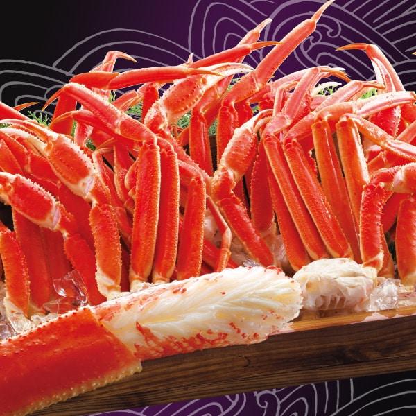 ●送料：1100円（冷凍便でのお届け、送料は別途頂きます）身がたっぷりずわい脚！●セット内容／約2kg（5〜6肩）●原材料／ずわい蟹（ロシア産）、食塩●賞味期限／冷凍2027年4月●加工地／日本●特定原材料等／かに※解凍後そのままお召し上が...