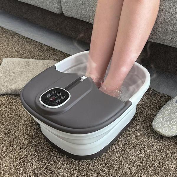 ●送料：880円（通常）水を入れてわずか9分！自宅で手軽に足湯が楽しめる！●(約)／＜使用時＞幅34×奥行41×高さ21cm、1.5kg●容量(約)／4〜7.2L●PP樹脂・ABS樹脂●電源／AC100V(50／60Hz)●消費電力／635...