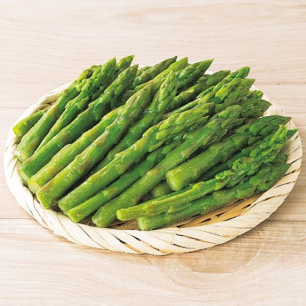 ●送料：1100円（冷凍便でのお届け、送料は別途頂きます）いろんな料理に！便利なアスパラガス。●セット内容／250g（約55本）×4袋●賞味期限／冷凍2027年9月30日●加工地／チリ●原材料／グリーンアスパラガス（チリ共和国）●特定原材料...