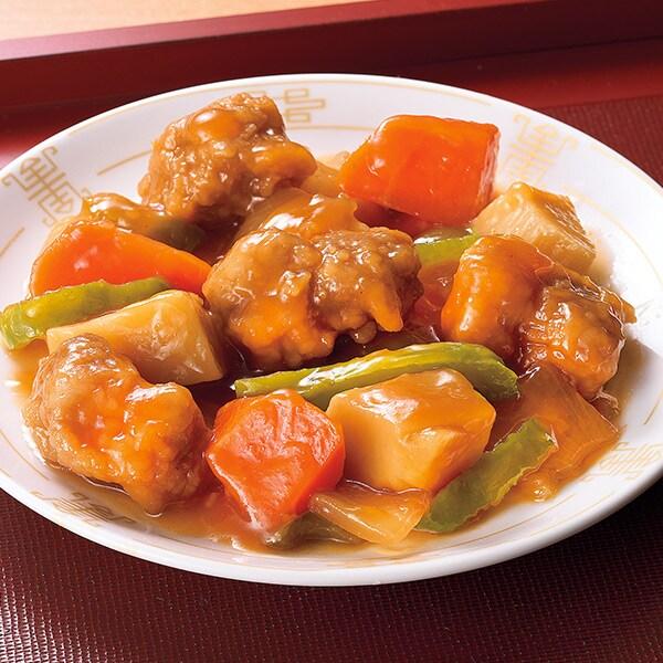 ●送料：1100円（冷凍便でのお届け、送料は別途頂きます）ゴロッと野菜のまろやかな酸味の酢豚！●セット内容／190g×6袋●賞味期限／製造日から冷凍1年●加工地／日本●原材料／豚肉（輸入）、たれ（醤油、砂糖、トマトケチャップ、発酵調味料、醸...