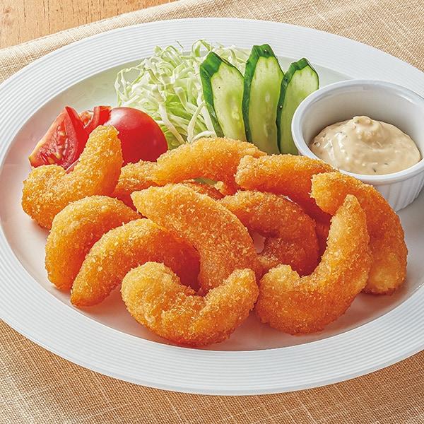 ●送料：1100円（冷凍便でのお届け、送料は別途頂きます）レンジで簡単！ぷりっぷりのえびフライ。●セット内容／130g×8袋（約1kg）●賞味期限／冷凍2026年12月28日●加工地／タイ●原材料／衣〔パン粉、植物油脂（大豆油、なたね油）、...
