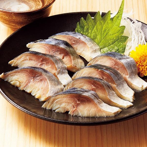 ●送料：1100円（冷凍便でのお届け、送料は別途頂きます）お得な訳あり品！脂がのった真さば。●セット内容／1kg×2パック●賞味期限／製造日から冷凍6ヵ月●加工地／日本●原材料／さば（国産）、醸造酢、還元水飴、食塩、昆布エキス／調味料（アミ...