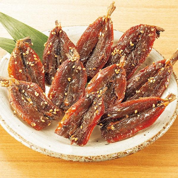 ●送料：880円（通常）甘くてやわらか！香ばしい網焼きのままかり磯焼●セット内容／65g×9パック●賞味期限／製造日から常温6ヵ月●加工地／日本●原材料／ままかり加工品（ままかり（タイ産）、砂糖、食塩）、砂糖、ごま、澱粉分解物、食塩／ソルビ...