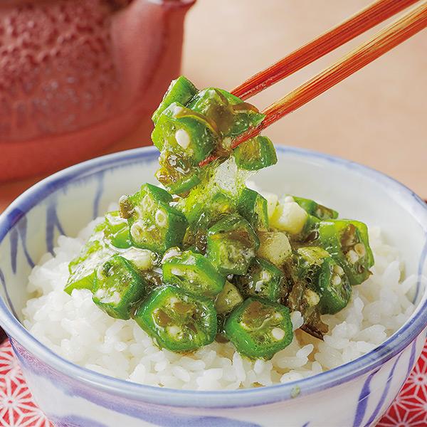 ●送料：1100円（冷凍便でのお届け、送料は別途頂きます）ねばねば野菜をたっぷり。そのままでもトッピングでも！●セット内容／140g×7袋●賞味期限／冷凍2026年5月30日●加工地／日本●原材料／めかぶ（韓国）、おくら（インドネシア）、モ...