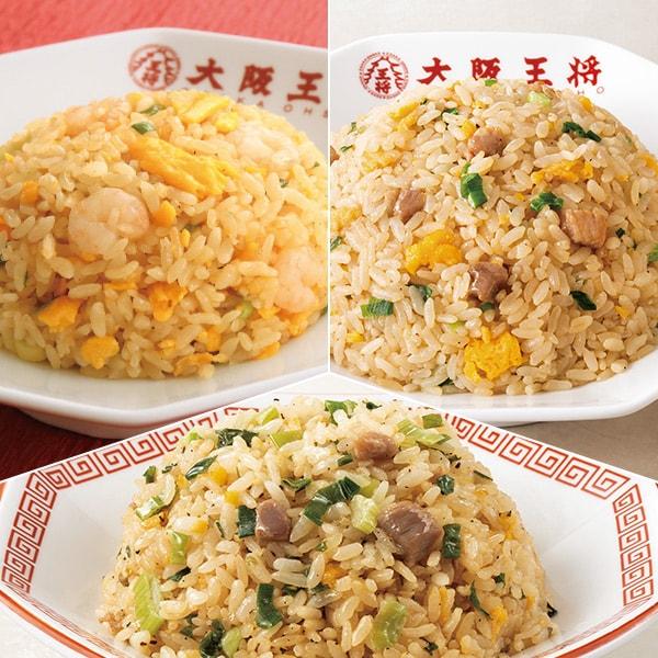 ●送料：1100円（冷凍便でのお届け、送料は別途頂きます）人気のチャーハン3種計10袋セット！●セット内容／＜パラっと炒めた＞（200g×4袋）＜エビ塩＞（210g×2袋）＜パラっと炒めたねぎ塩＞（200g×4袋）●賞味期限／製造日から冷凍...