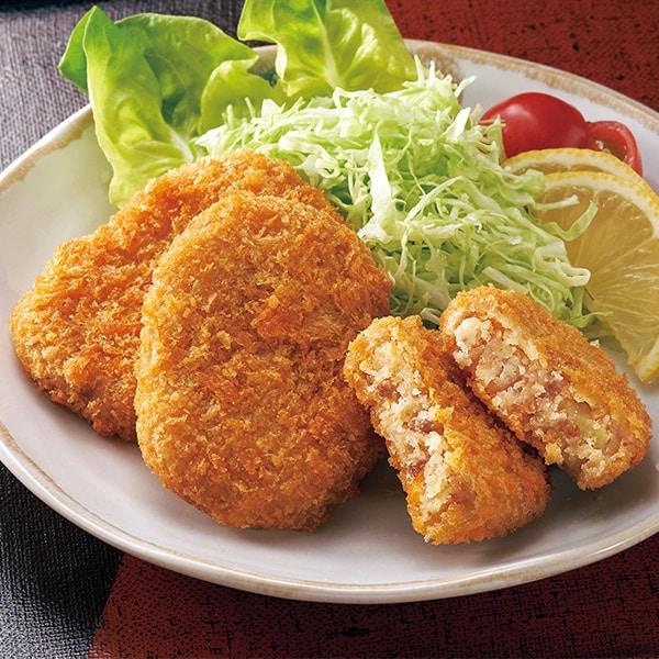 ●送料：1100円（冷凍便でのお届け、送料は別途頂きます）ホクホクじゃがいもと、お肉の旨みがギュッ！●セット内容／420g（10個）×6袋●賞味期限／冷凍2026年10月29日●加工地／日本●原材料／野菜（ばれいしょ（北海道）、たまねぎ）、...