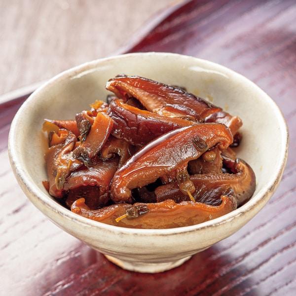 ●送料：880円（通常）国産椎茸にしその実を加えたこだわりの佃煮。●セット内容／120g×6袋●賞味期限／製造日から常温5ヵ月●加工地／日本●原材料／椎茸（国産）、醤油、砂糖、果糖ぶどう糖液糖、たん白加水分解物、発酵調味料、鰹節エキス、しそ...