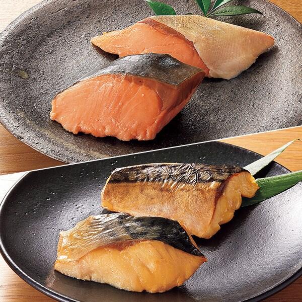 ●送料：1100円（冷凍便でのお届け、送料は別途頂きます）2種類の骨なし、焼き魚のセットです！●セット内容／＜サーモン塩焼き＞15g×40枚＜さば塩焼き＞20g×10枚●賞味期限／冷凍2026年10月1日●加工地／中国・ベトナム●原材料／＜...