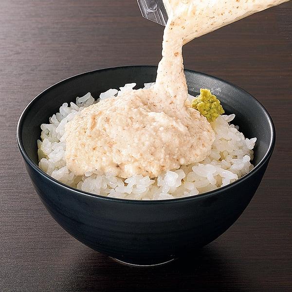 ●送料：1100円（冷凍便でのお届け、送料は別途頂きます）国産大和芋をまるごとすりおろしました！●セット内容／＜冷凍国産大和芋とろろ＞40ｇ×20袋＜冷凍明太子並切＞100g×2パック　●賞味期限／＜冷凍国産大和芋とろろ＞製造日から冷凍1年...