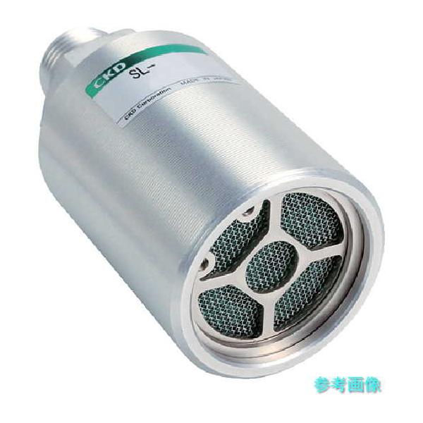 メーカー：CKD(株)在庫状況：仕入先取寄せ品納期：お支払い確認後の3営業日以内出荷予定（欠品時は早急にご連絡致します。）商品特長：●排出されるエアで発生する、排気騒音を減音するサイレンサの金属ボディタイプです。●SL-8A〜25Aをグレー...