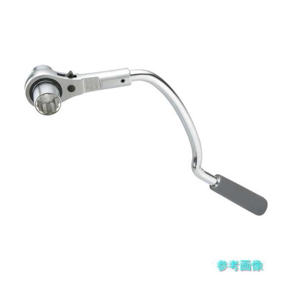 メーカー：トップ工業(株)在庫状況：仕入先在庫品納期：お支払い確認後、3営業日以内出荷予定（欠品時は早急にご連絡いたします。）商品特長：●水道本管のフランジボルト、ナットの締め付けに便利です。●弓形ハンドルにより狭い管路も容易に締め付け可能...