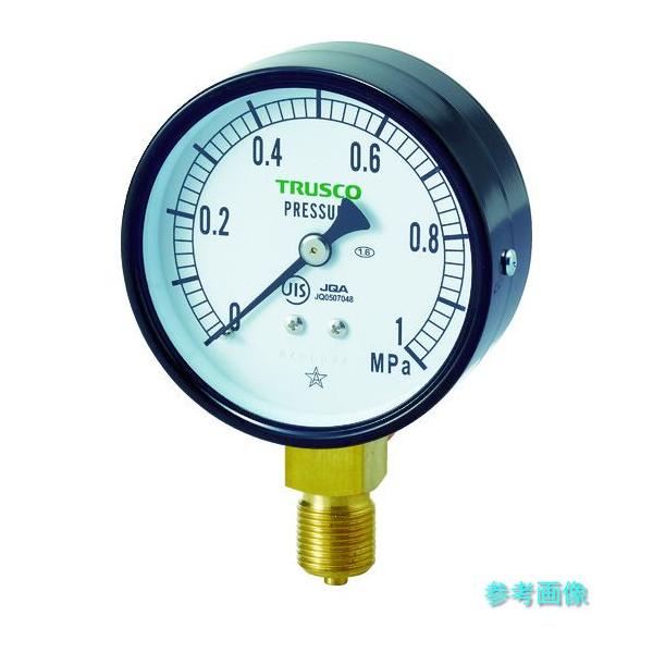 メーカー：トラスコ中山(株)在庫状況：仕入先在庫品納期：お支払い確認後、3営業日以内出荷予定（欠品時は早急にご連絡いたします。）商品特長：●ケースおよびカバーは電着塗装で耐食性に優れています。●圧力計の3大流体（エア・油・水）のどれにでも使...