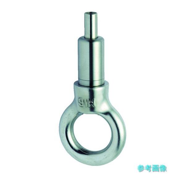 メーカー：トラスコ中山(株)在庫状況：仕入先在庫品納期：お支払い確認後、3営業日以内出荷予定（欠品時は早急にご連絡いたします。）商品特長：●Ｍ１６アイナットが付いた製品です。●ワイヤは貫通します。仕様：●ロープ径(mm)：3.0〜6.0●使...