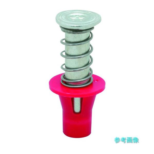 メーカー：トラスコ中山(株)在庫状況：仕入先在庫品納期：お支払い確認後、3営業日以内出荷予定（欠品時は早急にご連絡いたします。）商品特長：●インサートの固定にスプリングを採用しました。●踏みつけても倒れません。●ドリルなどであけた穴に手で差...