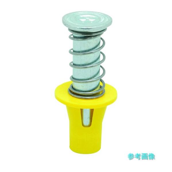 メーカー：トラスコ中山(株)在庫状況：仕入先在庫品納期：お支払い確認後、3営業日以内出荷予定（欠品時は早急にご連絡いたします。）商品特長：●インサートの固定にスプリングを採用しました。●踏みつけても倒れません。●ドリルなどであけた穴に手で差...