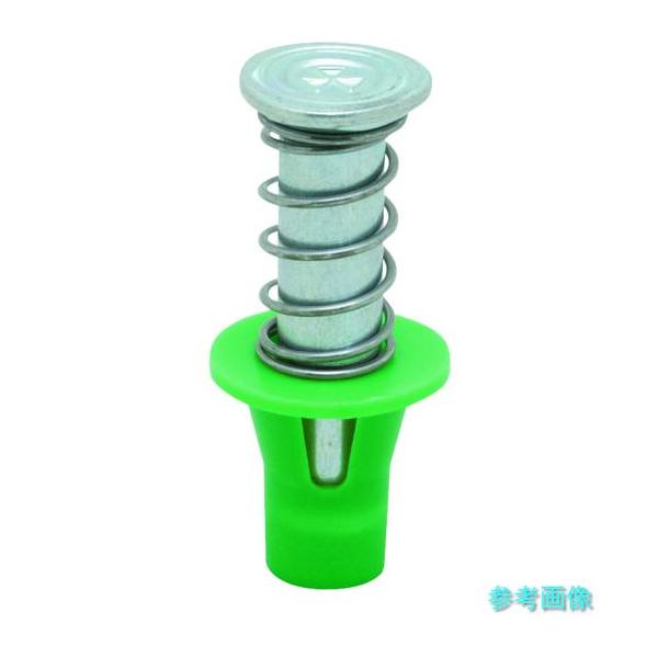 メーカー：トラスコ中山(株)在庫状況：仕入先在庫品納期：お支払い確認後、3営業日以内出荷予定（欠品時は早急にご連絡いたします。）商品特長：●インサートの固定にスプリングを採用しました。●踏みつけても倒れません。●ドリルなどであけた穴に手で差...