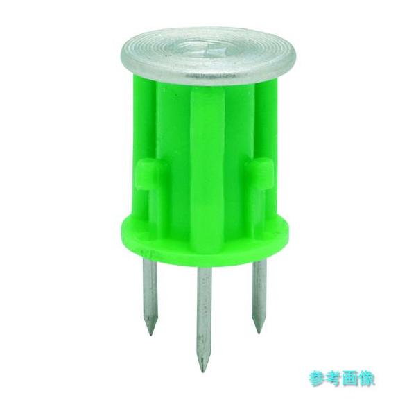 メーカー：トラスコ中山(株)在庫状況：仕入先在庫品納期：お支払い確認後、3営業日以内出荷予定（欠品時は早急にご連絡いたします。）商品特長：●３本釘で自立します。●片手で簡単に打ち込めます。●型枠解体後、スラブの下から色が確認できます。●電設...