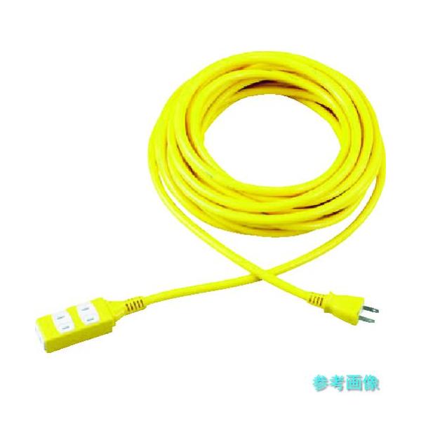 メーカー：トラスコ中山(株)在庫状況：仕入先在庫品納期：お支払い確認後、3営業日以内出荷予定（欠品時は早急にご連絡いたします。）商品特長：●ソフトコードなので、冬場でもコードが固くなりません。●最大合計1500Wまで使用可能です。●トラッキ...