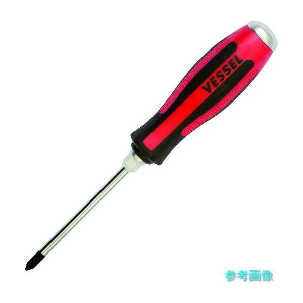 メーカー：(株)ベッセル在庫状況：仕入先在庫品納期：お支払い確認後、3営業日以内出荷予定（欠品時は早急にご連絡いたします。）商品特長：●プラスの刃先はNewジョーズフィットで、刃先に高強度の金属粒を特殊コーティングし、十字ねじ特有のドライバ...