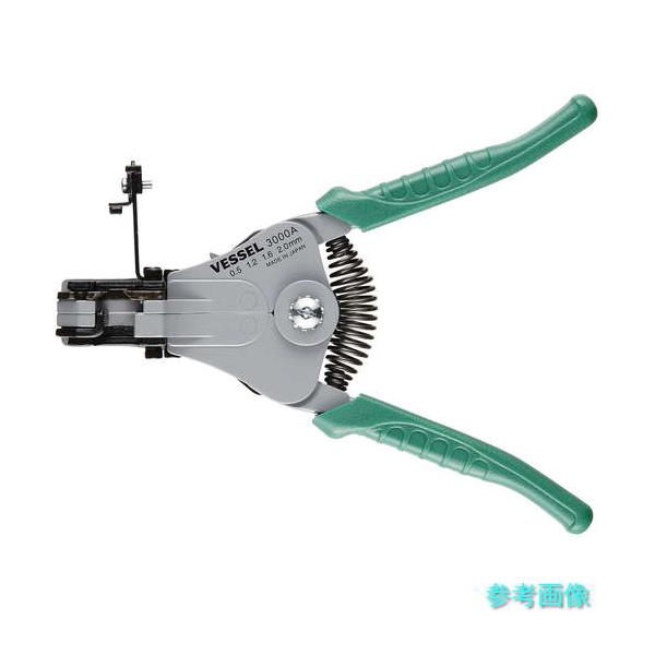 メーカー：(株)ベッセル在庫状況：仕入先在庫品納期：お支払い確認後、3営業日以内出荷予定（欠品時は早急にご連絡いたします。）商品特長：●線を傷めずワンタッチで被覆をはぎ取ることができ、便利で能率的です。●1回の操作で完璧にすばやく被覆をはぎ...