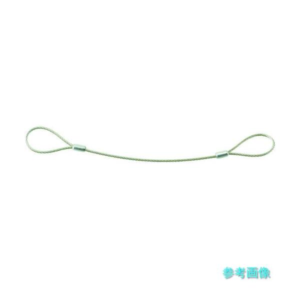 メーカー：トラスコ中山(株)在庫状況：仕入先在庫品納期：お支払い確認後、3営業日以内出荷予定（欠品時は早急にご連絡いたします。）商品特長：●両端アイ加工済みなので、すぐに使用できます。●細くても強度があり目立ちません。●スリーブもステンレス...