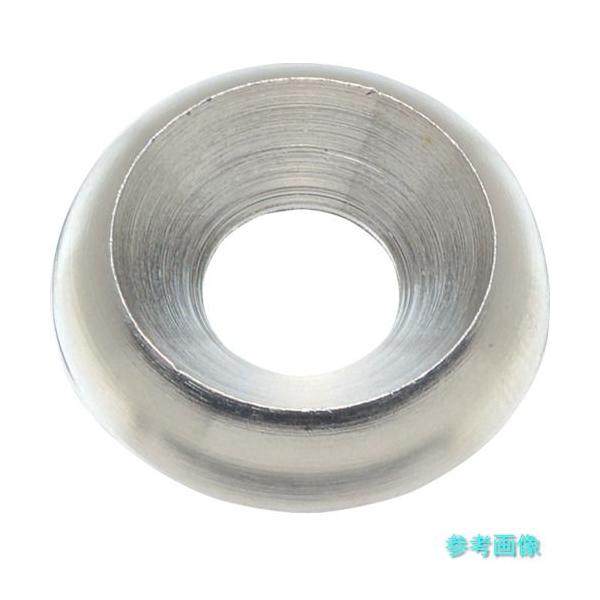 メーカー：トラスコ中山(株)在庫状況：仕入先在庫品納期：お支払い確認後、3営業日以内出荷予定（欠品時は早急にご連絡いたします。）商品特長：●皿ねじを使用する場合、相手材に「ザグリ加工」をする必要がありますが、ロゼットワッシャーを使用すること...