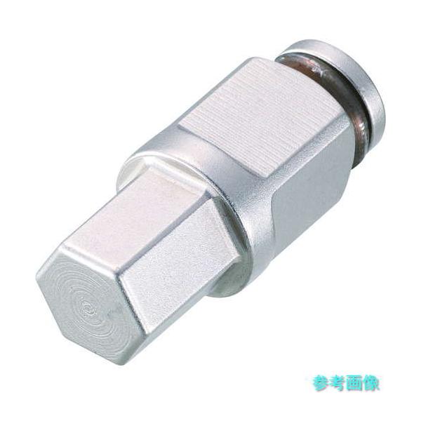 メーカー：TONE(株)在庫状況：仕入先在庫品納期：お支払い確認後、3営業日以内出荷予定（欠品時は早急にご連絡いたします。）商品特長：●凹タイプのラチェットに取付けて、全長が短く使えます。●狭い場所での使用に最適です。用途：●六角穴付きボル...