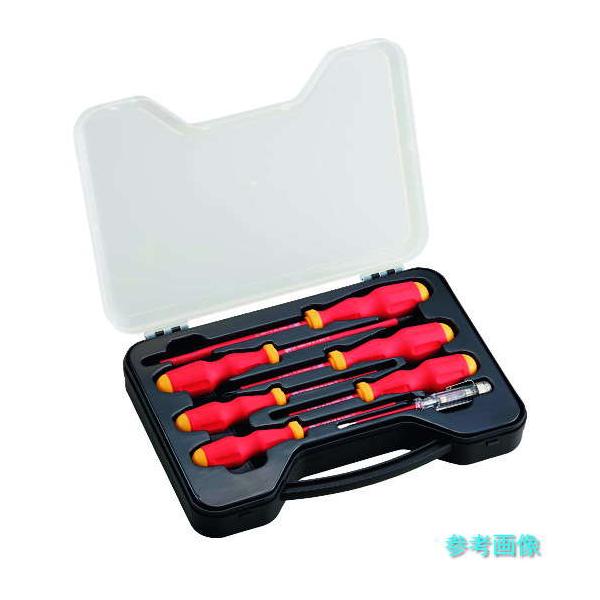 メーカー：TONE(株)在庫状況：仕入先在庫品納期：お支払い確認後、3営業日以内出荷予定（欠品時は早急にご連絡いたします。）商品特長：●絶縁性の素材に覆われたドライバーで電気・通信設備工事などの作業に適しています。●身体への感電を防ぎ、作業...