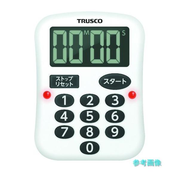 メーカー：トラスコ中山(株)在庫状況：仕入先在庫品納期：お支払い確認後、3営業日以内出荷予定（欠品時は早急にご連絡いたします。）商品特長：●握りやすさやボタンの押しやすさを重視した形状です。●タイムアップ時にはＬＥＤが点滅し、お知らせします...