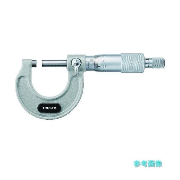 メーカー：トラスコ中山(株)在庫状況：仕入先在庫品納期：お支払い確認後、3営業日以内出荷予定（欠品時は早急にご連絡いたします。）商品特長：●フレームは塗装仕上げです。●測定面は超硬チップ付です。用途：●外側寸法の測定に。仕様：●測定範囲(m...