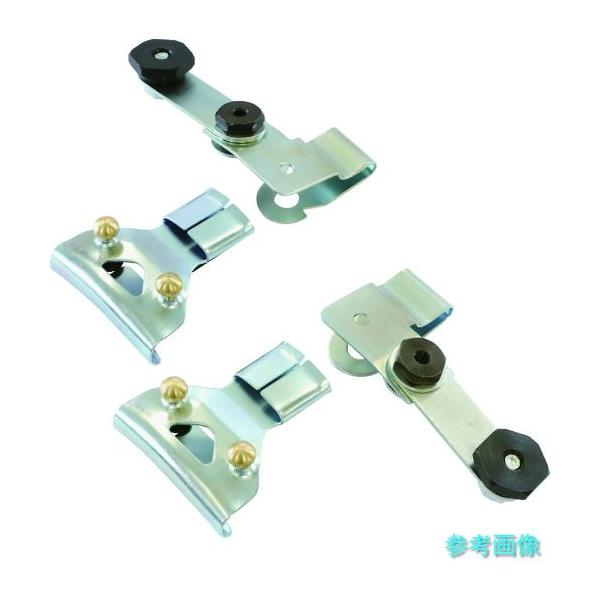 メーカー：トラスコ中山(株)在庫状況：仕入先在庫品納期：お支払い確認後、3営業日以内出荷予定（欠品時は早急にご連絡いたします。）商品特長：●溶接用かぶり面用ヘルメット取付金具です。●つば付ヘルメットにも使用できます。用途：●ヘルメットにかぶ...