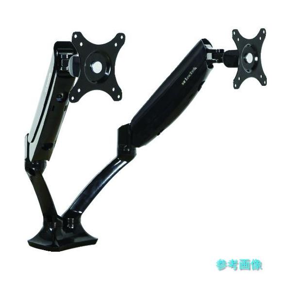 メーカー：トラスコ中山(株)在庫状況：仕入先在庫品納期：お支払い確認後、3営業日以内出荷予定（欠品時は早急にご連絡いたします。）商品特長：●簡単に取り付けることができます。●モニターの位置変更により姿勢が矯正されます。●モニターを机の上に置...